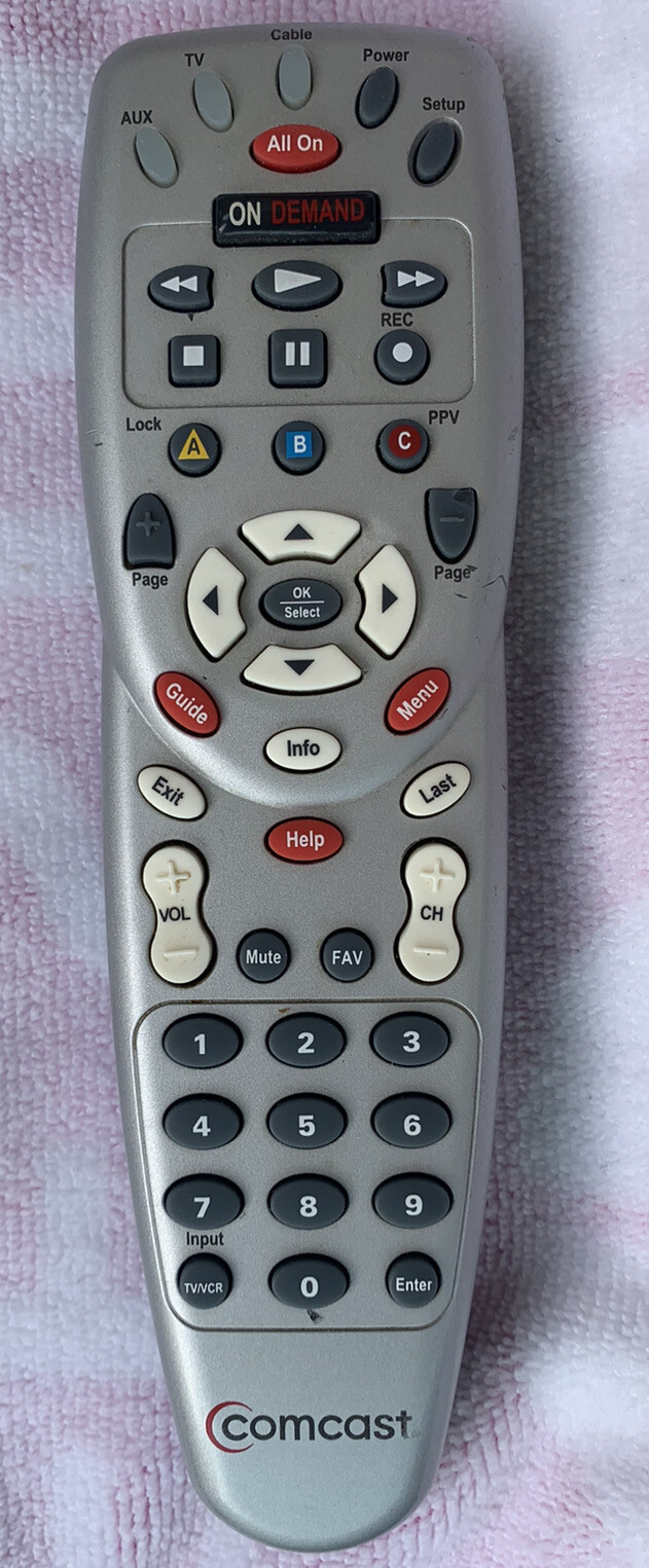 Original Comcast RC1384701/00MB TV VCR Cable Box Remote Control | eBay