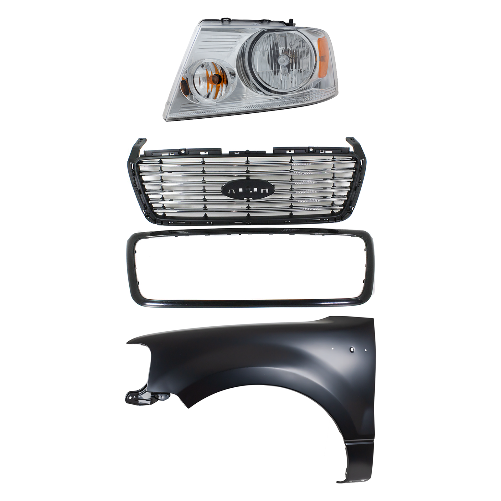 Grille Grill for F150 Truck Ford F-150 2006-2008 | eBay