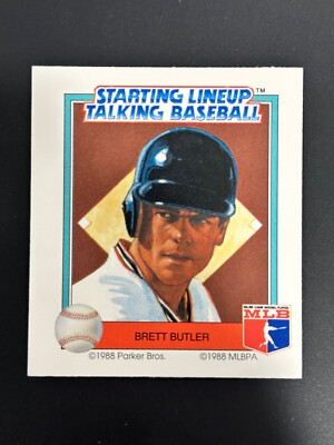 1988 PARKER BROS STARTING LINEUP TALKING BASEBALL SAN FRANCISCO BRETT ...