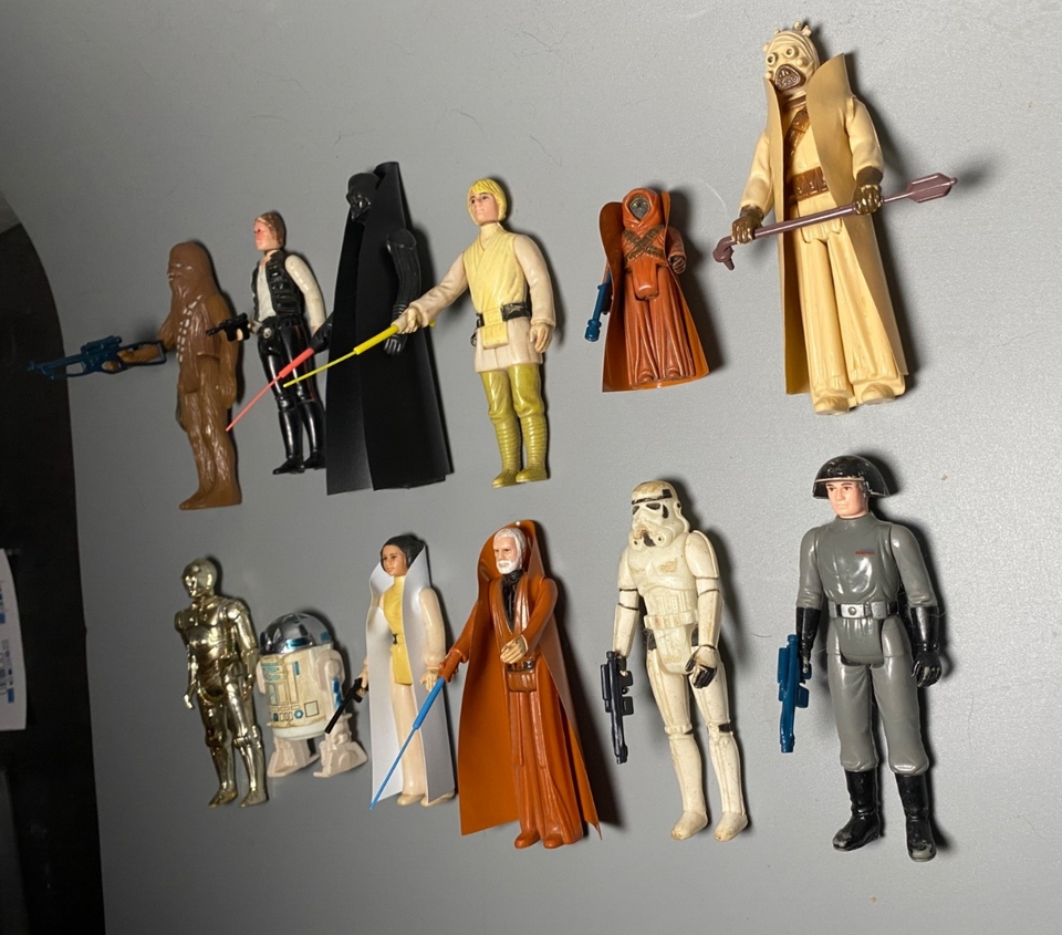 Vintage Star Wars Kenner First 12 Action Figures Read | eBay