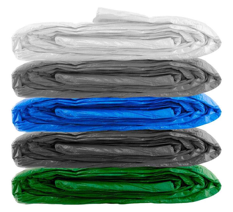 Waterproof Heavy Duty Tarpaulin Cover Tarp Ground Camping Sheet Cover ...