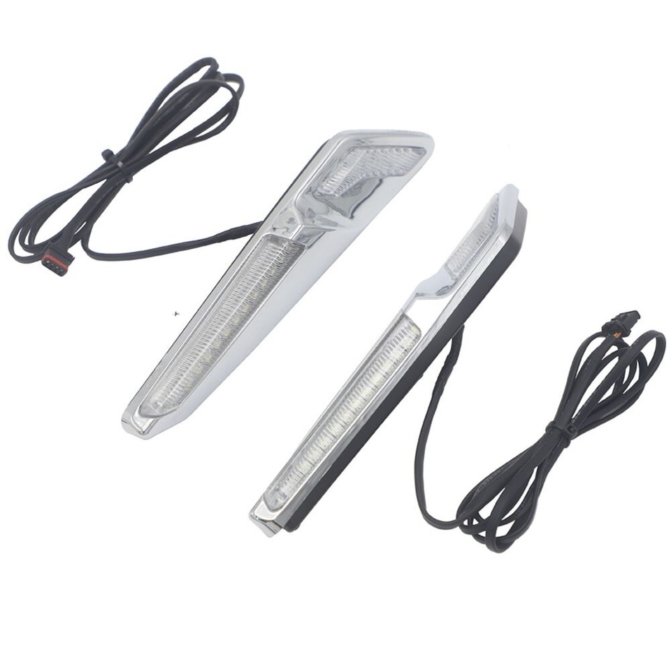 Front LED Fork Mounted Driving Lights For Honda GoldWing 1800 GL1800 ...