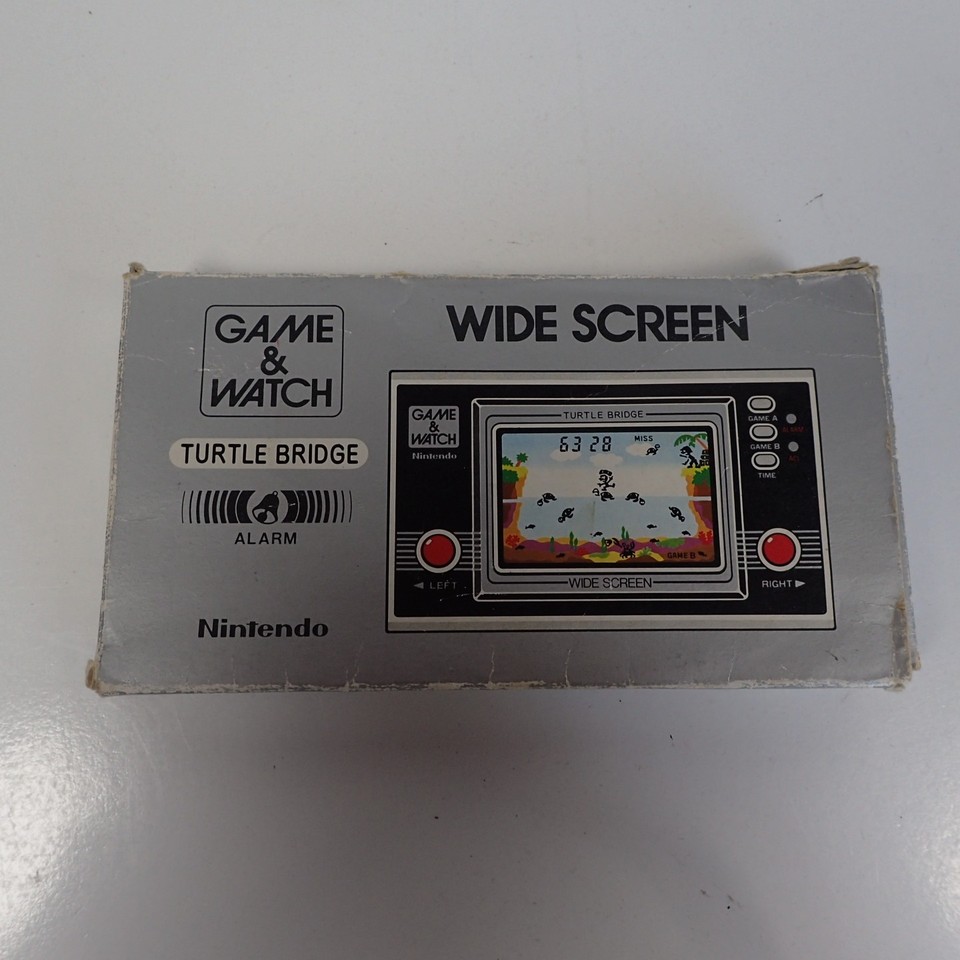 Nintendo Game & Watch Turtle Bridge Screen - Box Only | eBay