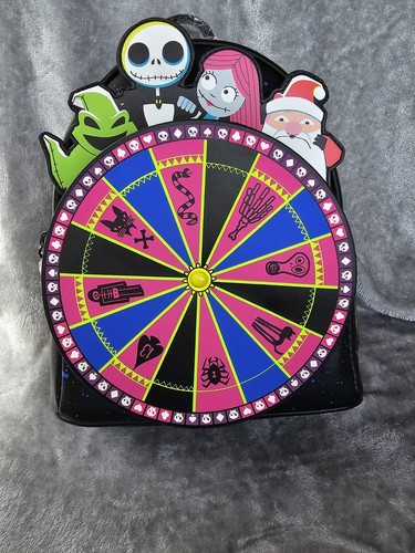 Loungefly Tim Burton's Nightmare Before Christmas SPINNING Oogie Boogie ...