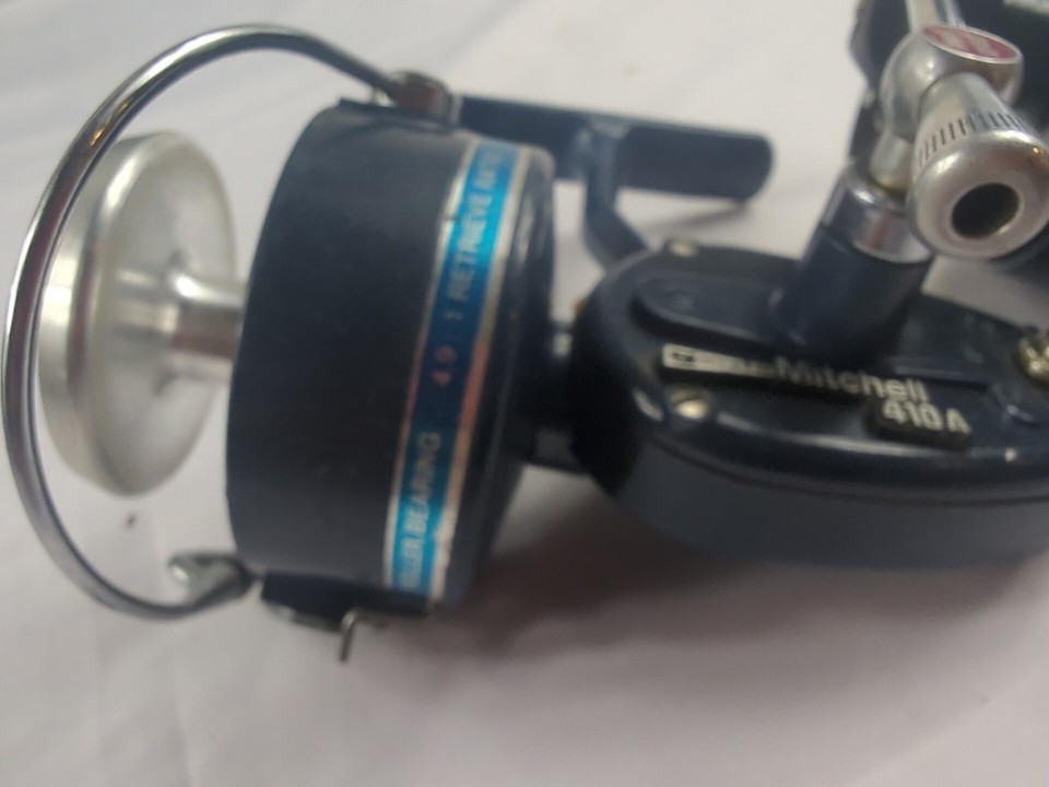 Vintage Garcia Mitchell 410 Open Face Spinning Reel Made in France Lot ...