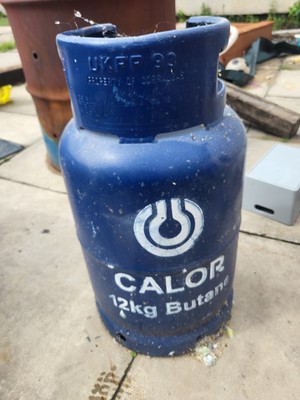 FULL CALOR GAS BOTTLE 12 KG BLUE BUTANE - COLL ONLY (L34 Merseyside ...