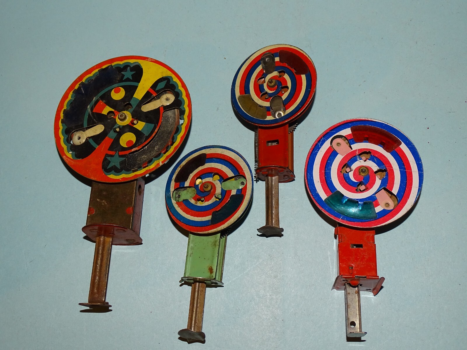 LOT OF 4 VINTAGE TIN SPARKLERS | eBay