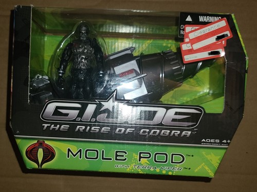 G.I. Joe The Rise Of Cobra Mole Pod, NEW Sealed | eBay