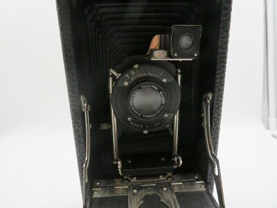 RARE ANTIQUE SENECA ANASTIGMAT FOLDING CAMERA WITH ORIGINAL LEATHER ...