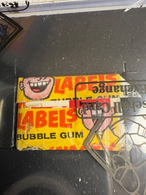 1966 WACKY LABELS SEALED PACK BBCE WRAPPED AUTHENTIC RARE BUBBLE BUM ...