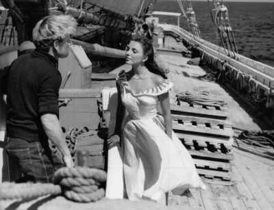 JOAN COLLINS - KENNETH MORE - 10" x 8" Photograph OUR GIRL FRIDAY 1953 ...