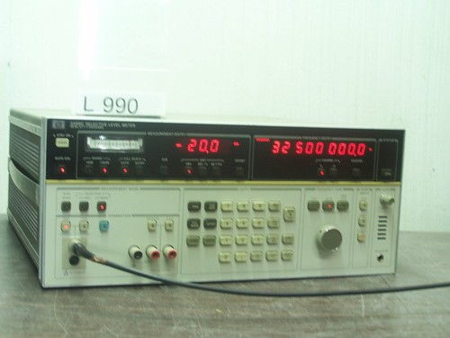 AGILENT HP 3586C SELECTIVE LEVEL METER 50Hz to 32.5MHz opt. 004 # L990 ...
