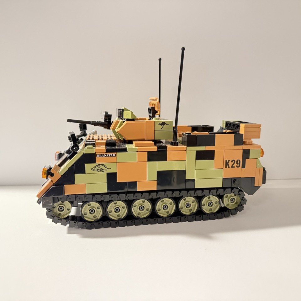 Brickmania Custom Lego ANZAC Bundle M113 and NZSAS Modern AU APC Tank ...
