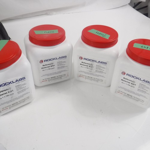6Pk 4 Rocklabs Reference Material Si81 Single SH82 Single SE114 W ...