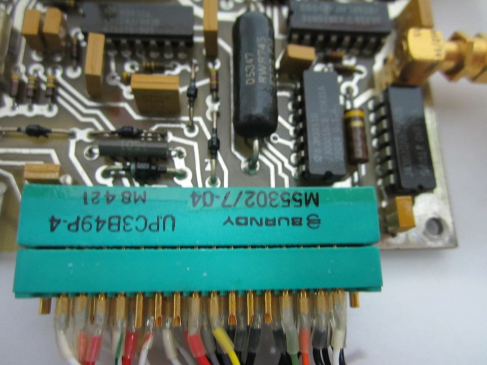 BOARD FROM RUBIDIUM FREQUENCY STANDARD HARRIS GRC-206 BIN#C2-A-03 | eBay