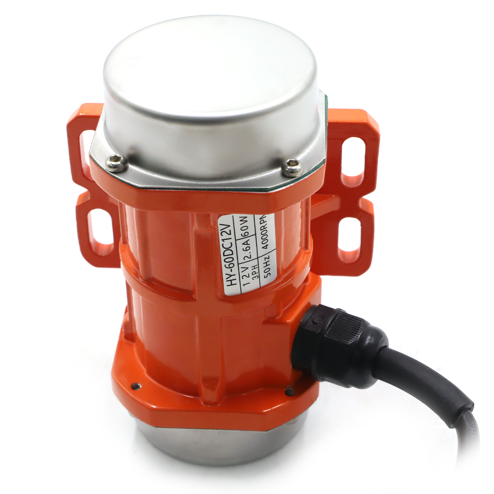 60W 12V DC Brudhless Micro Vibration Motor Asynchronous Shaker 4000RPM ...