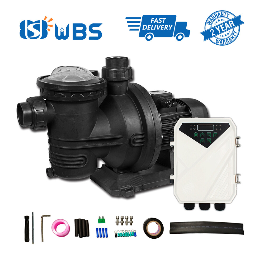 Solar Pool Pump DC Swimming Off Grid System 900W 72V 20000 L/H + MPPT ...