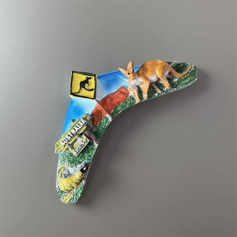 Australian Dart Tourist Souvenir 3D Kangaroo Platypus Resin ...