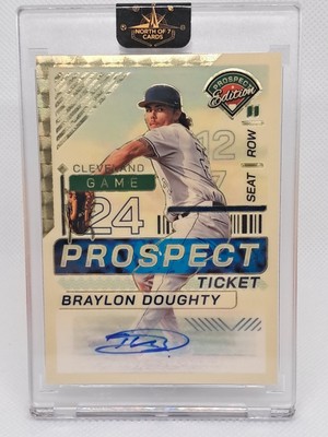 1/1 Braylon Doughty 2024 Panini Prospect edition Gold Vinyl Auto 1/1 | eBay