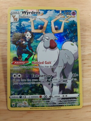 Wyrdeer TG06/TG30 Astral Radiance Trainer Gallery NM Ultra Rare Pokemon ...