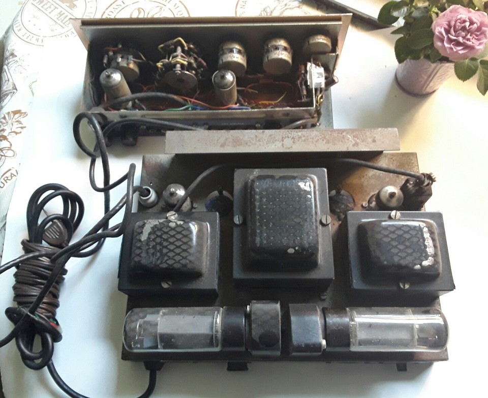 PYE Stereo Hi-Fi Audio Tube Amplifier Valve EL34 SE Single-Ended Mozart ...