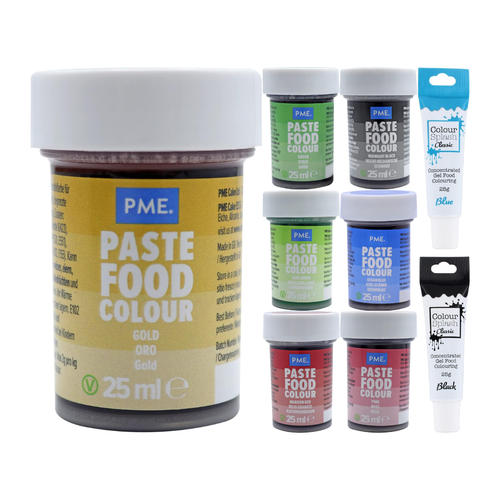 PME Paste Colour Concentrated Edible Food for Sugarpaste Icing Gumpaste ...