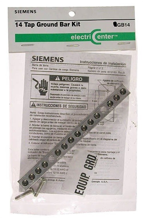 10 Posi GRND Bar Kit,No ECGB10, Siemens Industry Inc | eBay