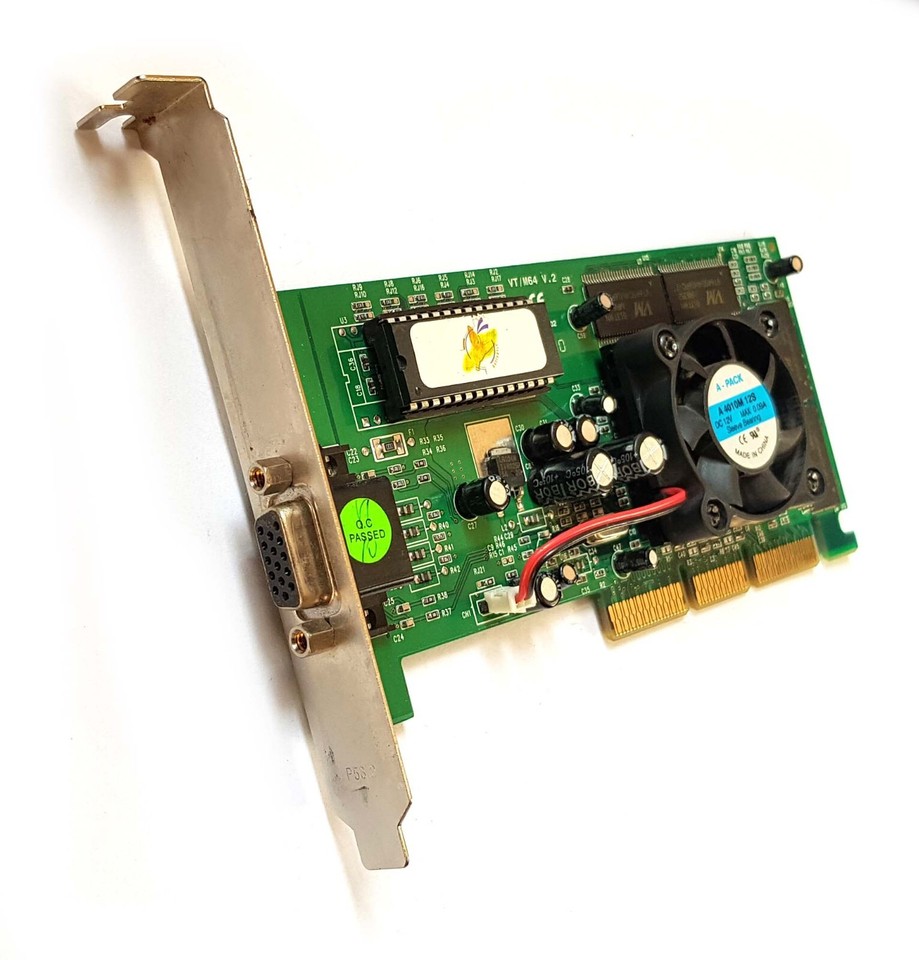 AGP vintage videocard Nvidia Riva TNT2 Vanta M64 - 32MB | eBay