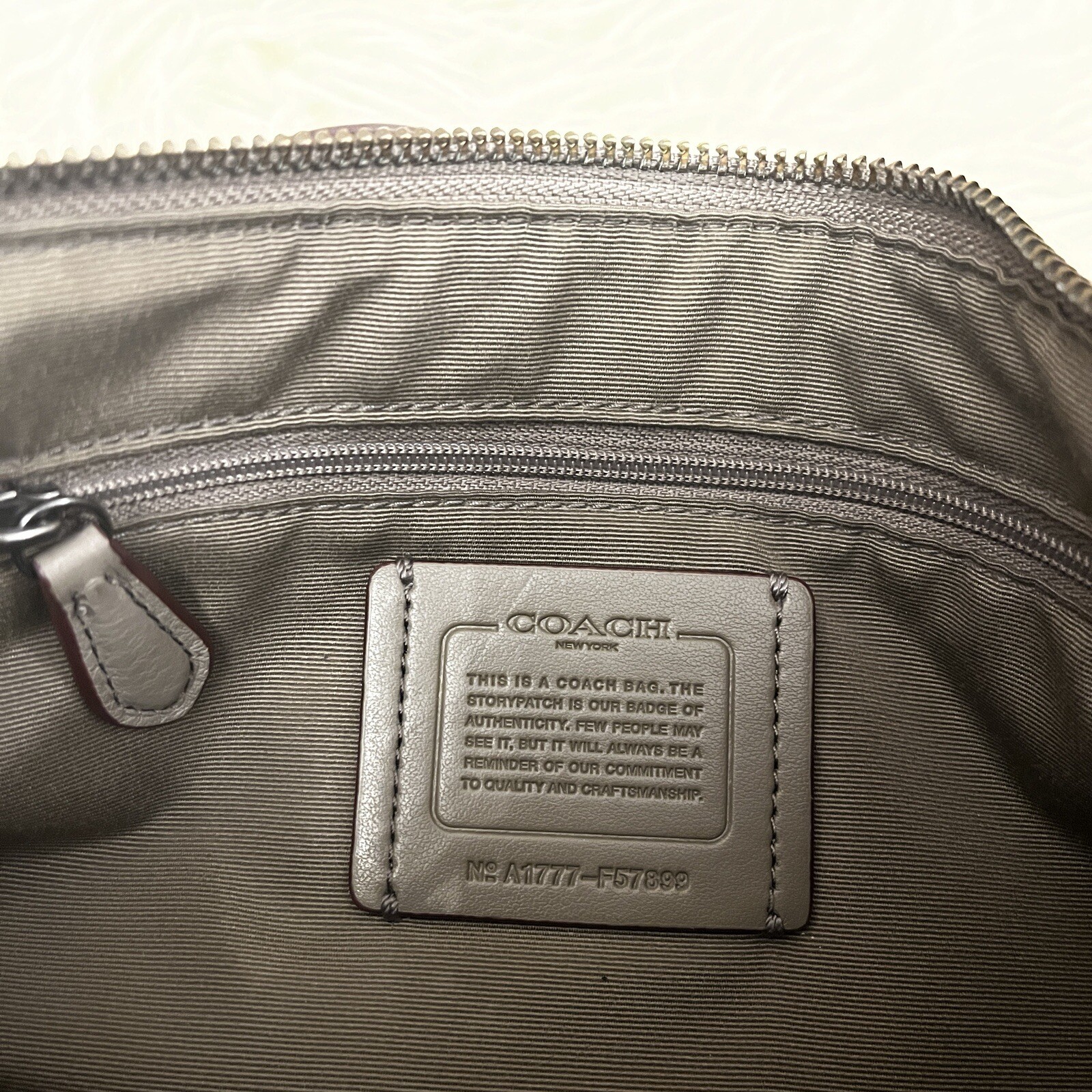 Coach Pacer Nylon Lockable Multi Pouch Crossbody Hand… - Gem