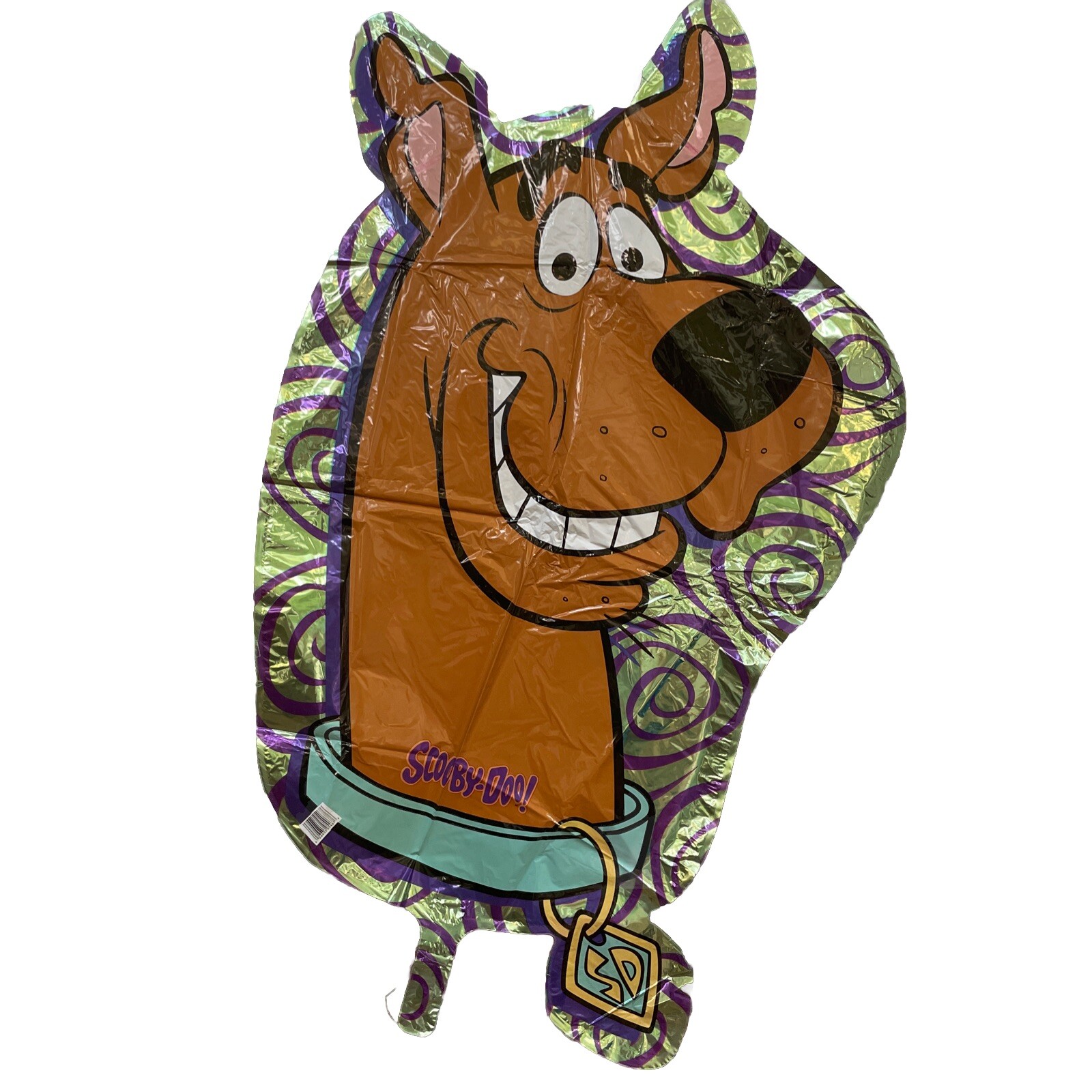 Anagram Vintage 1998 Mylar Balloon Scooby Doo Head Oversized 34" x 21 ...