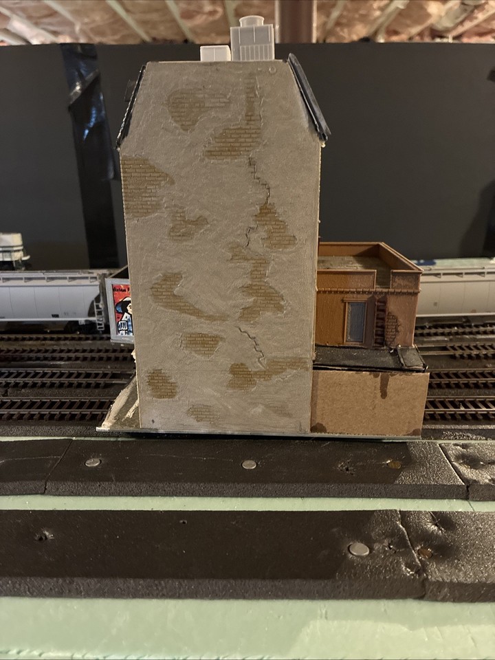 Ho Scale Model Power City Building As Is | eBay