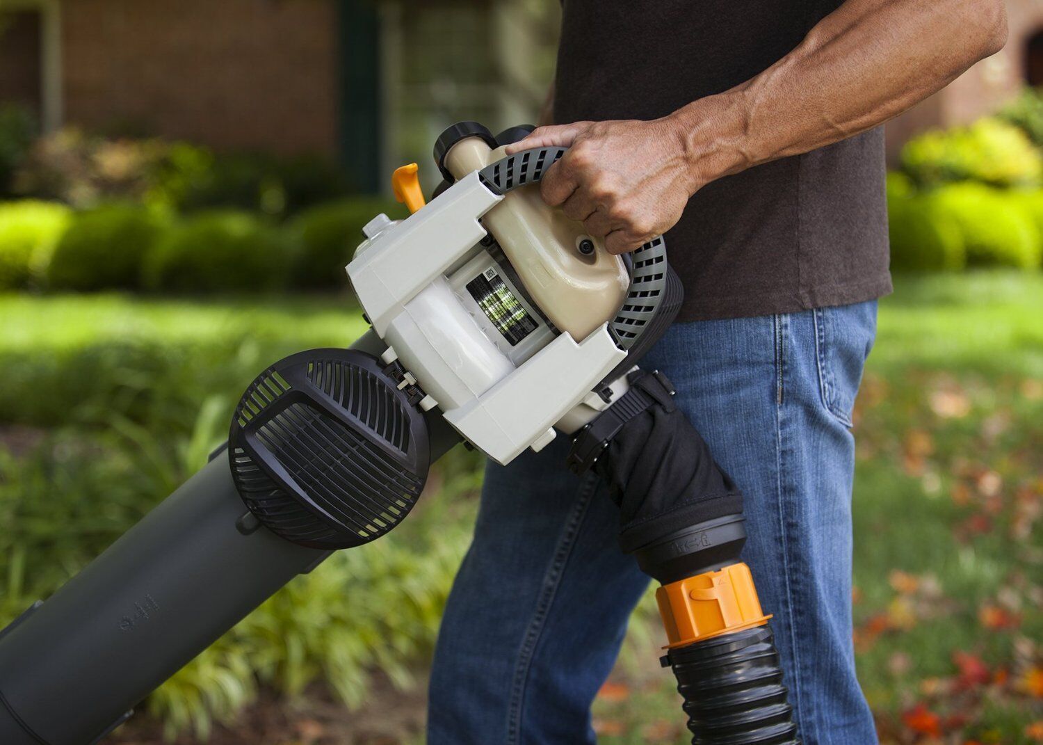 WA4054.2 WORX LeafPro Universal Leaf Collection System 8' Hose ...