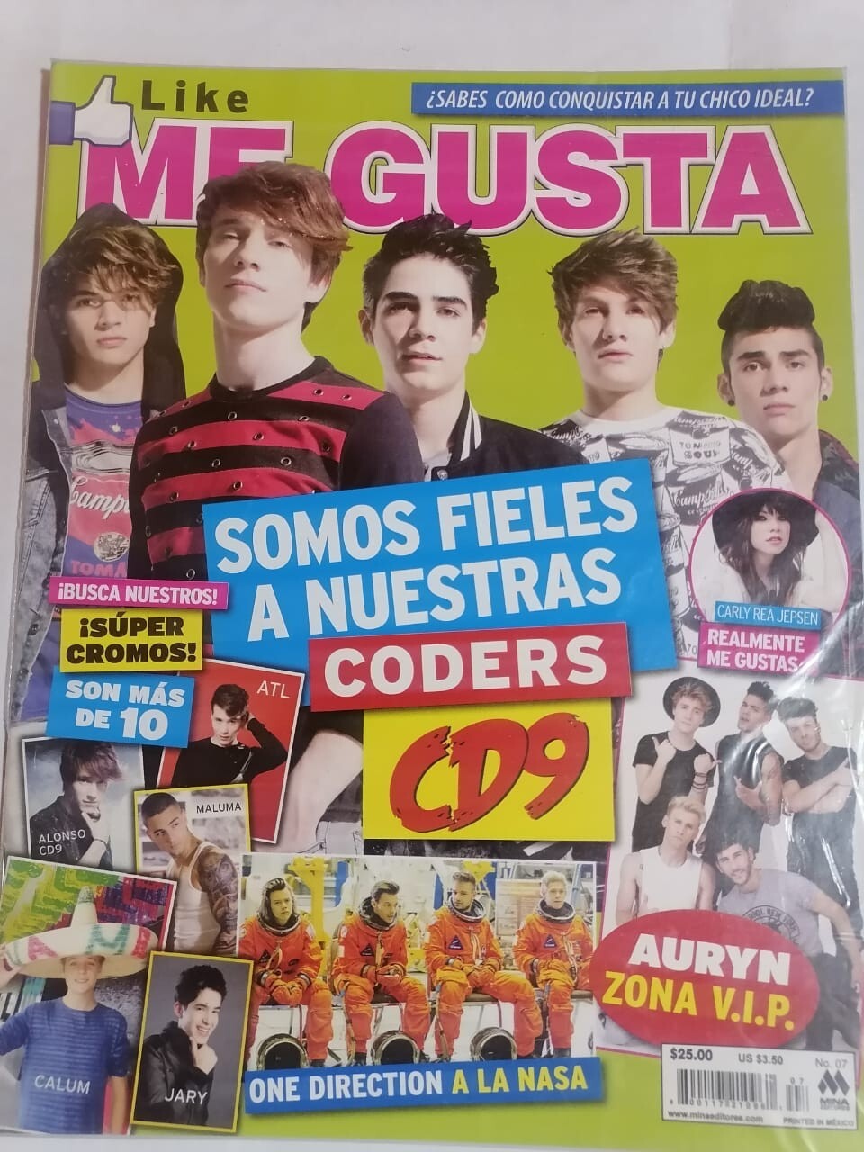 CD9 ME GUSTA ONE DIRECTION MEXICAN MAGAZINE MEXICO | eBay