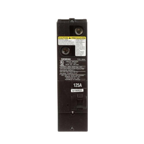 125 Amp Double-Pole 42kA Type QS Multi-Family Main Breaker 783087935341 ...