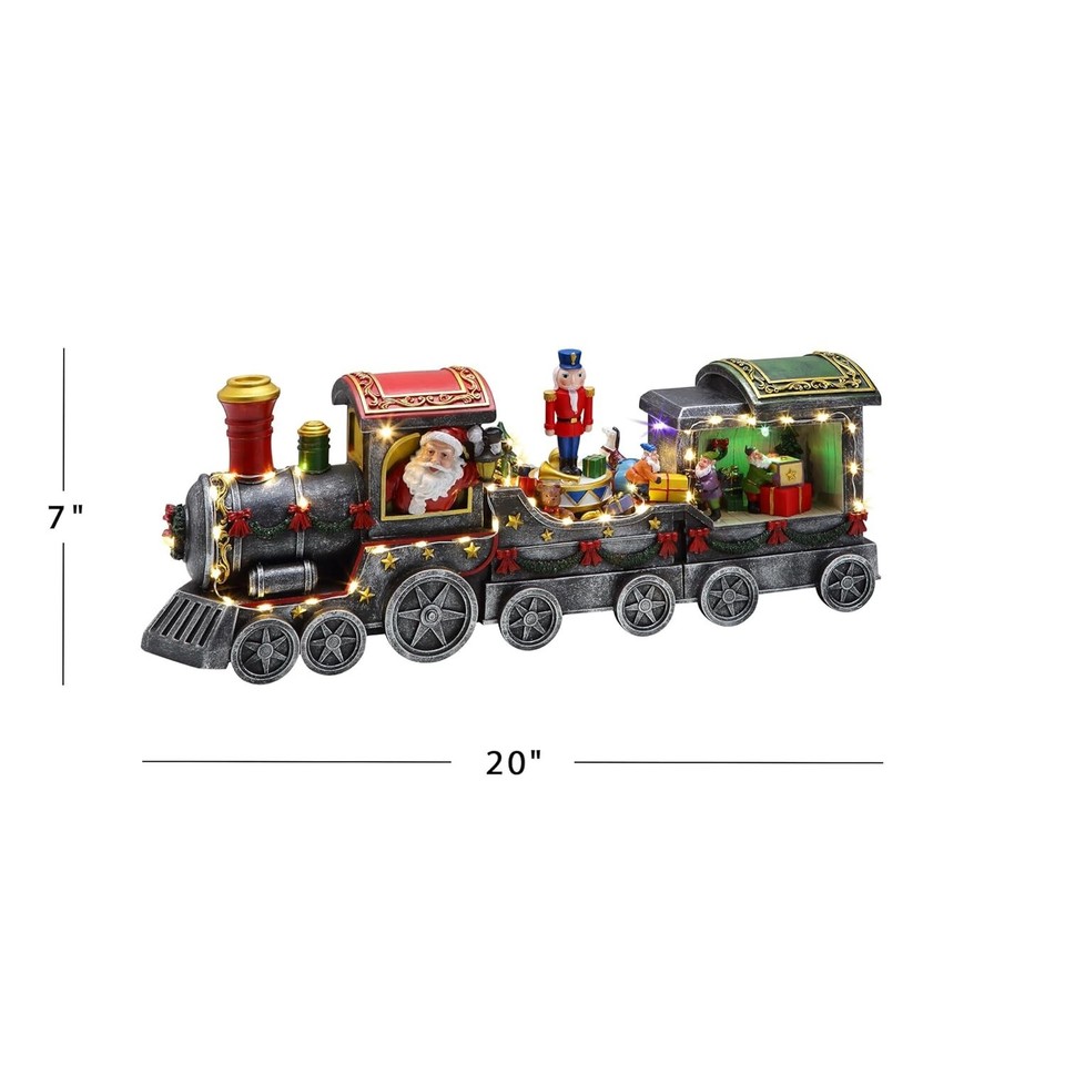 20 in. Animated Christmas Train | eBay