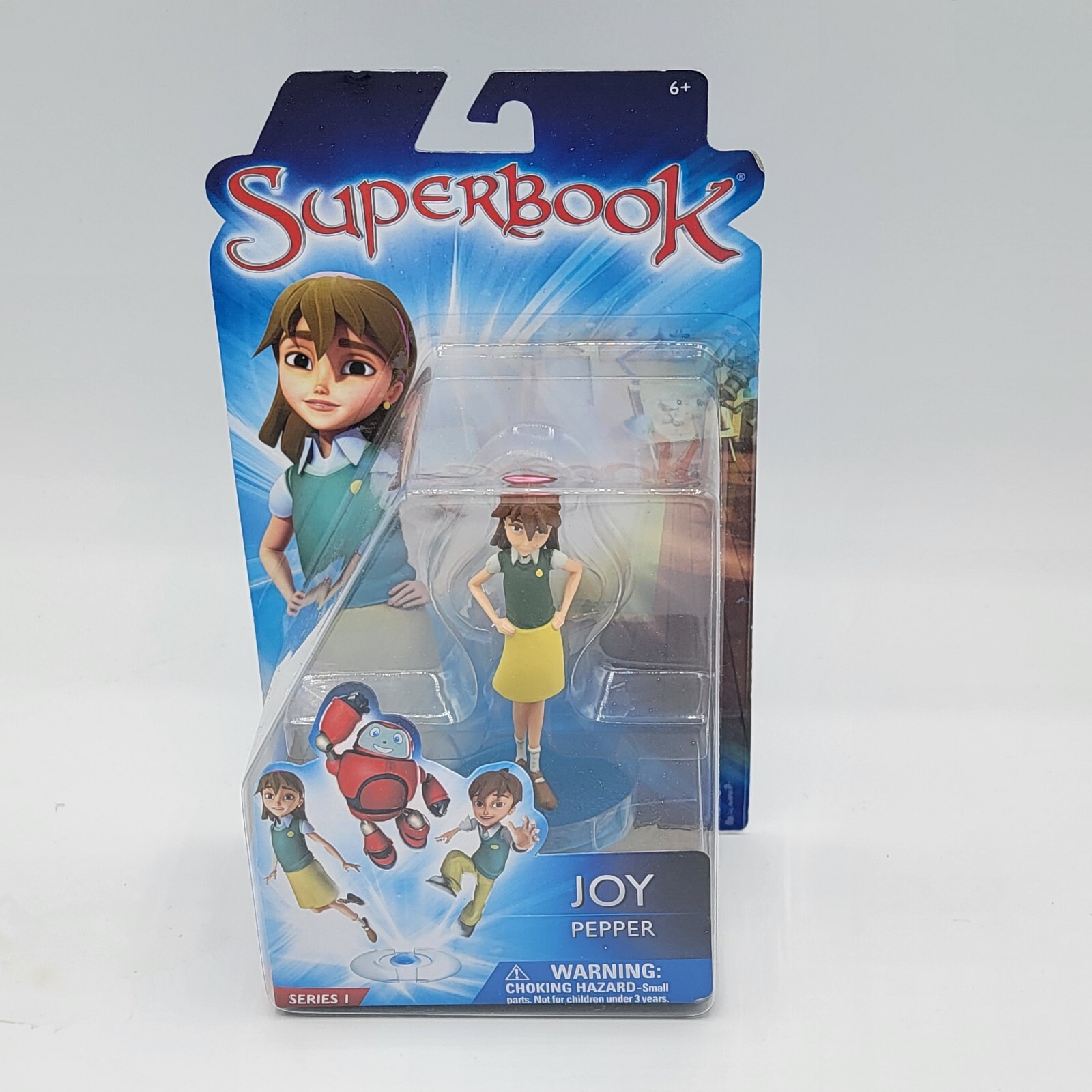 Superbook Joy Pepper 3" Action Figure Series 1 Bible Adventure CBN 2014 ...