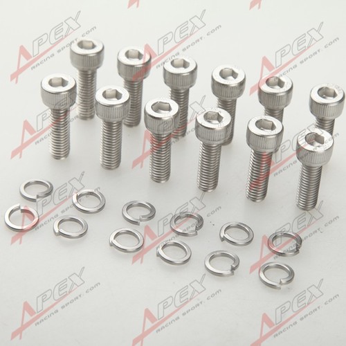 LS1 HEADER BOLTS SS304 LSX LS2 LS3 LS6 LS7 GM VORTEC 4.8 5.3 6.0 6.2L ...