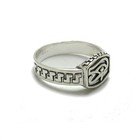 Stylish Sterling Silver Ring Stamped Solid 925 Amon Ra Eye Handmade | eBay