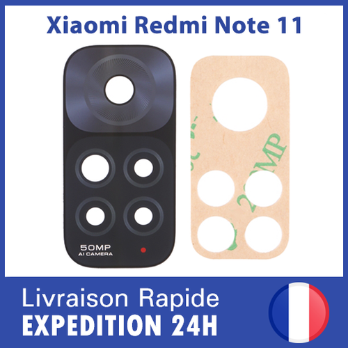 For Xiaomi Redmi Note 11 Back Camera Glass Lens Cover Rear Cámara Lente ...