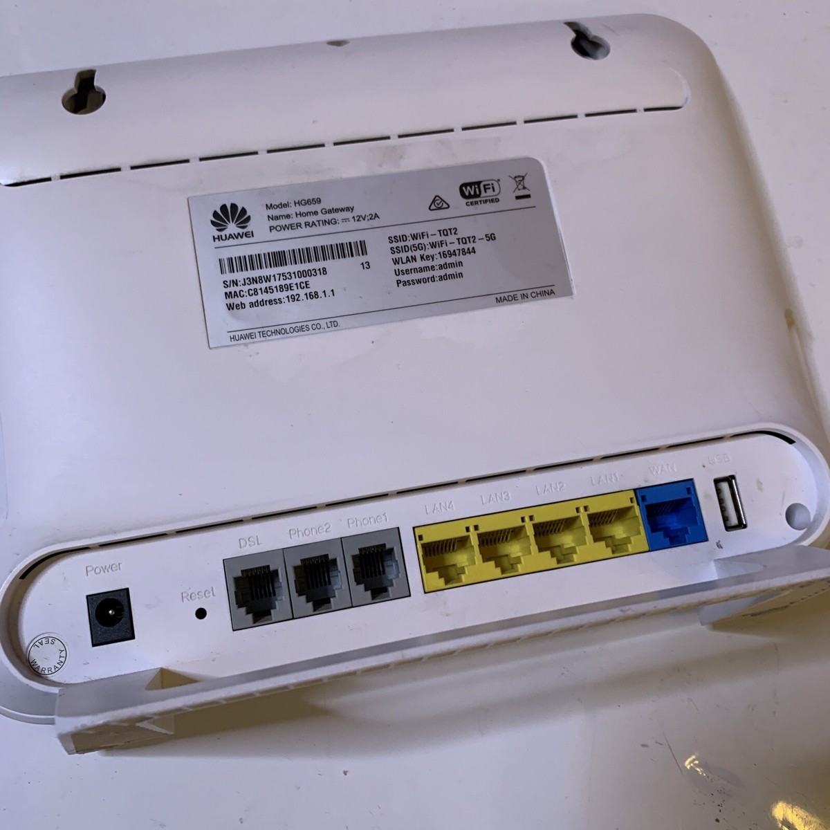 Hg659 Vdsl Home Gateway Huawei Products