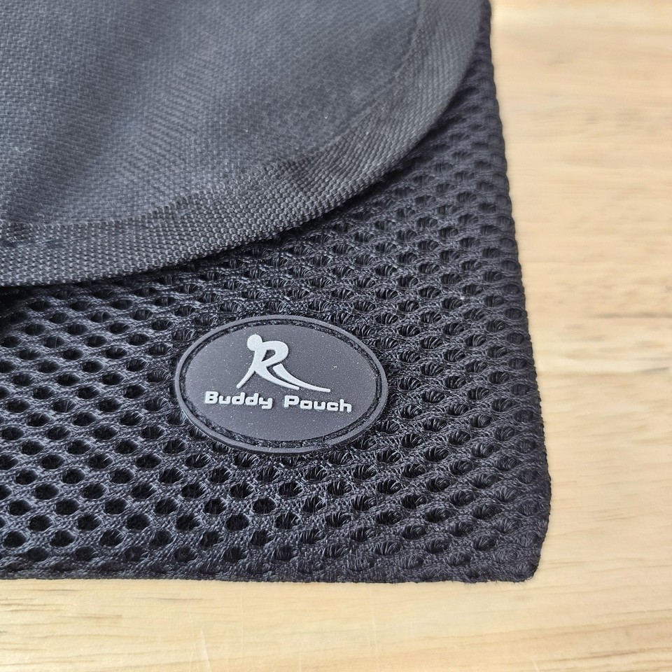 Buddy Pouch Wallet For Running Walking - Magnetic To Waistband Black ...