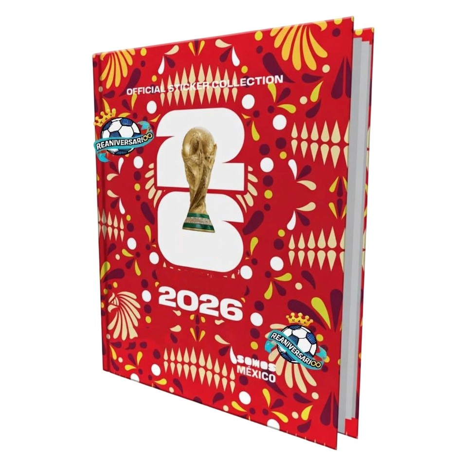 2026 Panini FIFA World Cup Sticker Album - Hardcover Album Collection ...
