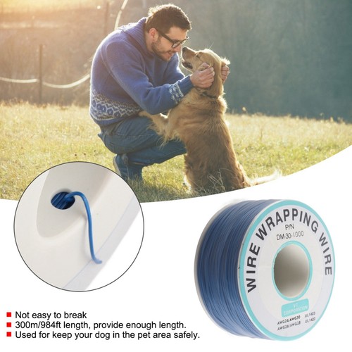 300m/984ft Electric Pet Fence Coil Wire Cables Dog Underground Wire ...