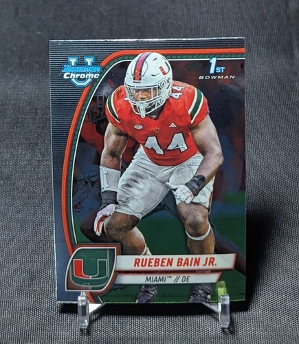 Reuben Bain Jr. 1st Rookie 2024 Bowman Chrome University Card #157 ...