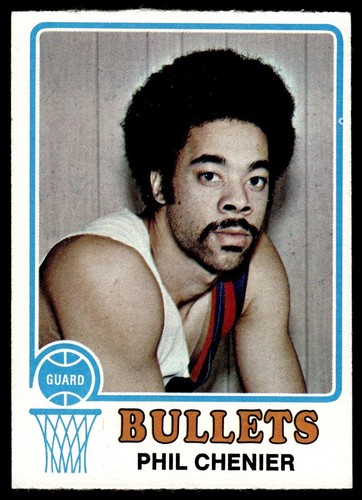 1973-74 Topps Phil Chenier Set Break Capital Bullets #113 | eBay