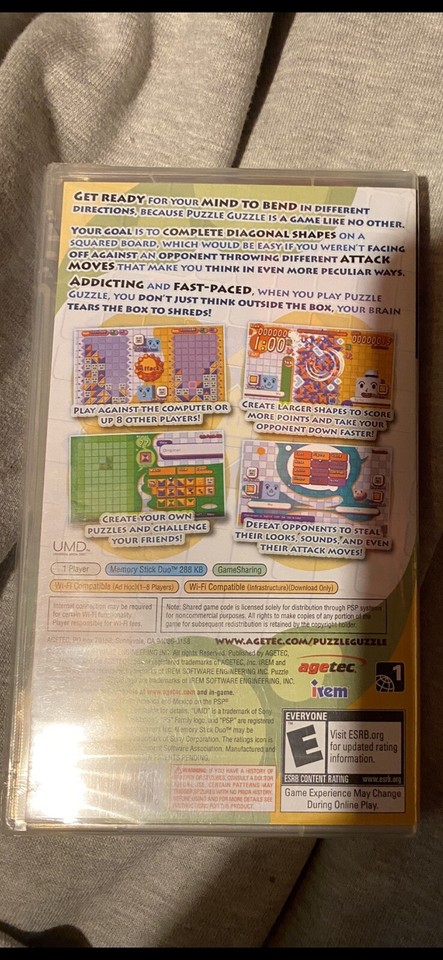 Puzzle Guzzle (Sony PSP, 2008). SEALED!!! 93992092917| eBay