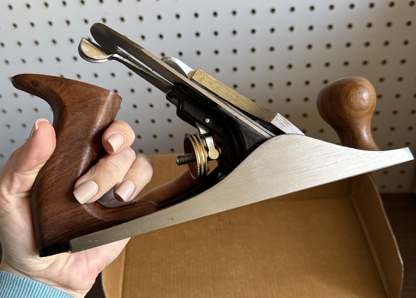 Groz No. 4 Smoothing Plane, 9-3/4 Inches long, 2 inch cutter width, NIB ...