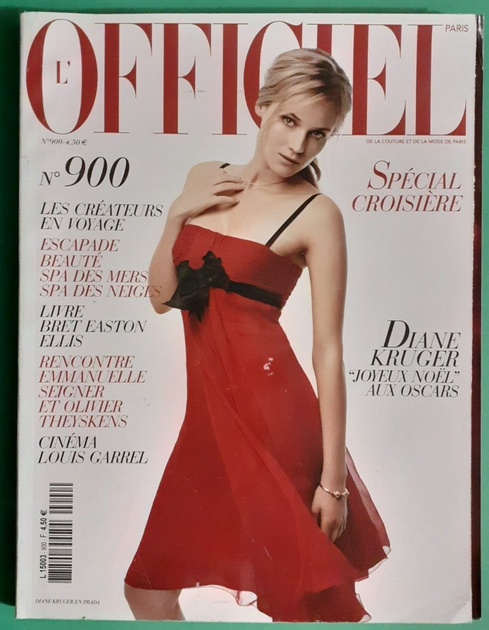 L'Officiel Paris Fashion Magazine 900 November 2005 Diane Kruger 11/05 ...