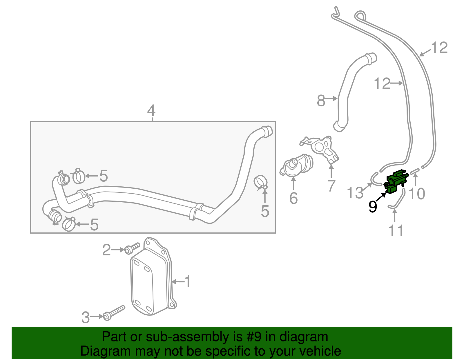 Porsche 7PP906283C Genuine OEM Changeover Valve for sale online | eBay
