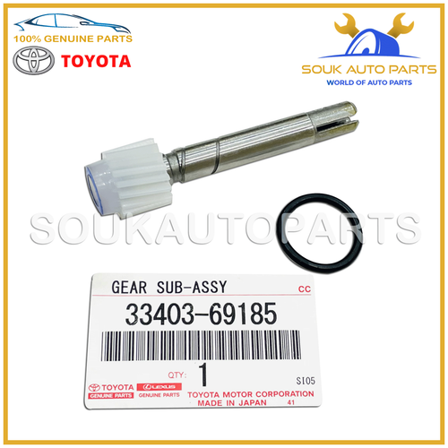 33403-69185 Genuine Toyota SPEEDOMETER DRIVEN (ATM) GEAR SUB-ASSY ...